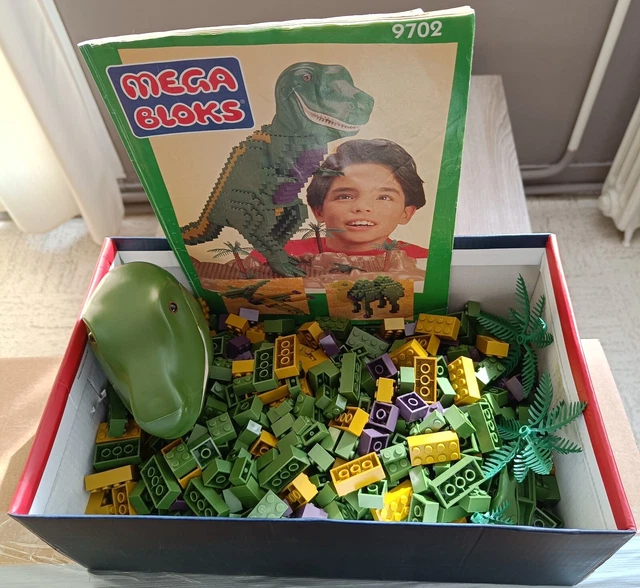 RITVIK MEGA BLOKS Dinobloks 9702 Dinosaure Tyrannosaurus Rex EUR 29,99 ...