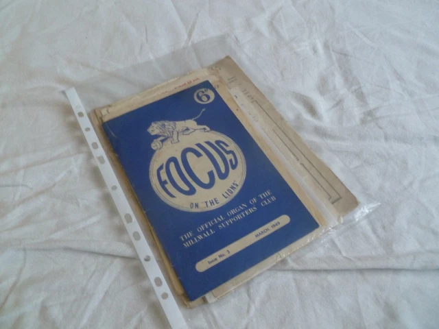 MY PRIVATE COLLECTION of 1940 's football programmes 18 in total £187. ...