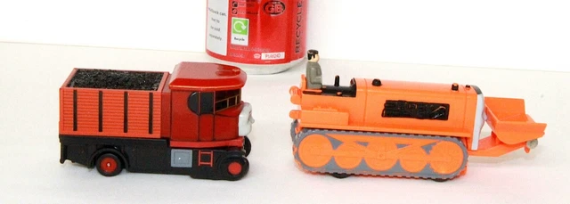 THOMAS & FRIENDS TOMY Trackmaster Terence Coal Tractor Motorised Engine ...