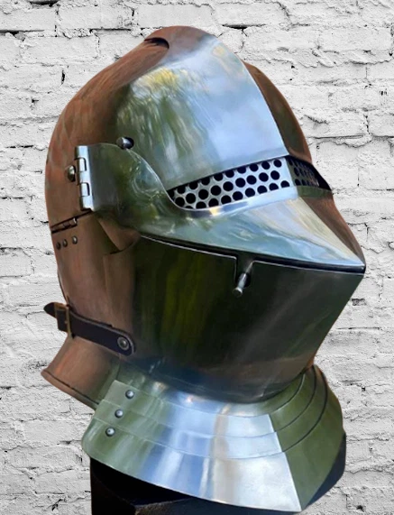 MEDIEVAL ITALIAN ARMET Helmet SCA LARP fantasy Helmet knight Armour ...