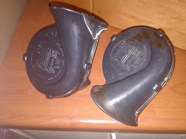 ALFA ROMEO ALFETTA TROMBE Clacson FIAM modello anni 70 alfetta 1° serie ...