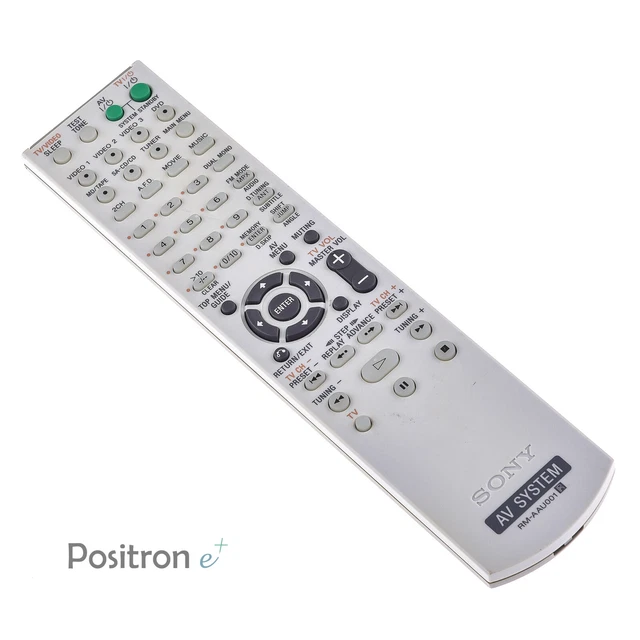 Original Sony Rm Aau001 Télécommande Pour Str De598 Av Système