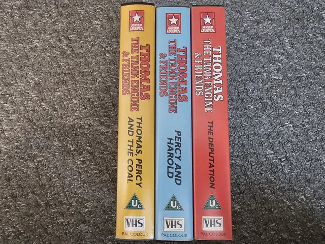 THOMAS THE TANK Engine - Screen Legends VHS Tapes Bundle $59.47 ...