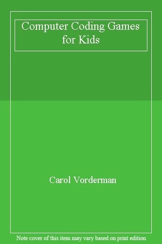 COMPUTER CODING GAMES for Kids,Carol Vorderman $3.23 - PicClick