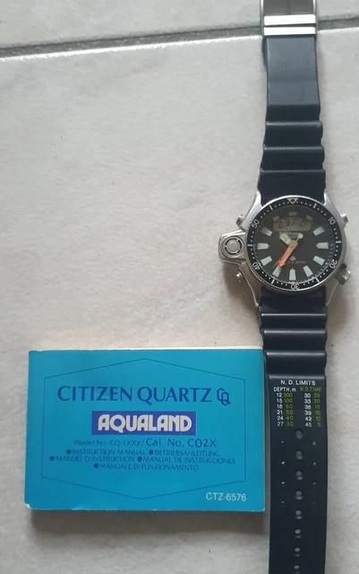CITIZEN PROMASTER AQUALAND c520 EUR 150,00 - PicClick DE