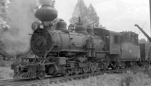 SV SUMPTER VALLEY Railroad narrow gauge locomotive engine No 18 Old ...