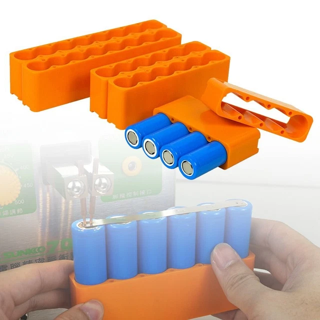 SINGLE ROW 18650 Battery Pack Fixture Battery Pack for Spot Welder $15. ...