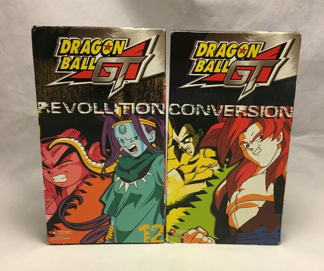 DRAGON BALL GT Conversion & Revolution VHS Tape Anime - Tested, See ...
