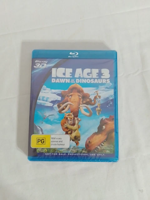 ICE AGE 3 Blu-ray DVD. 3D Panasonic Exclusive. Dawn Of The Dinosaurs ...