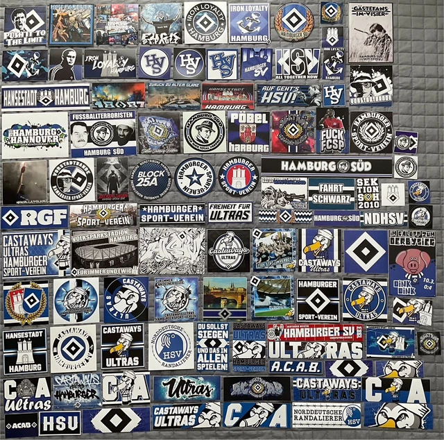 100 HSV ULTRAS Sticker/Aufkleber CA Castaways EUR 56,00 - PicClick DE