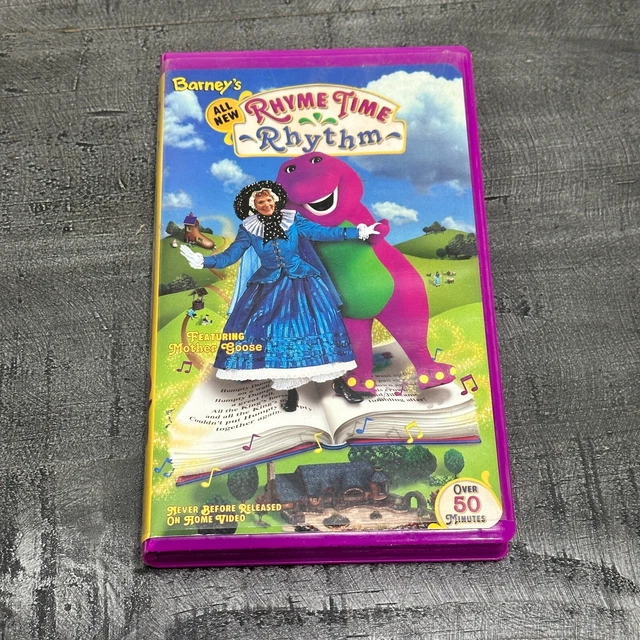 VHS BARNEY - Barneys Rhyme Time Rhythm (VHS, 2000) $13.46 - PicClick CA