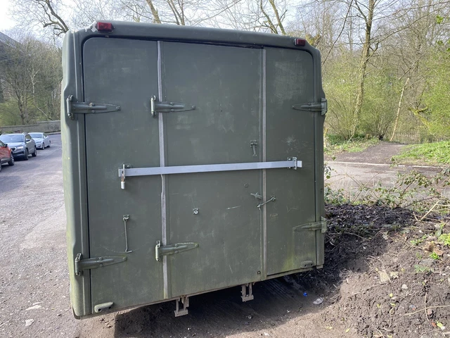 EX BT BOX Trailer With Galvanised Alcro Chassis £1,000.00 - PicClick UK
