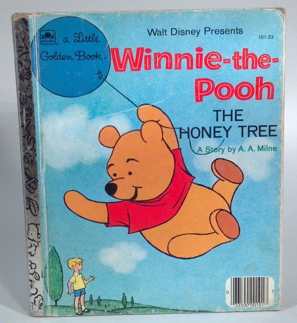 VINTAGE LITTLE GOLDEN Book Disney Winnie The Pooh The Honey Tree AA ...