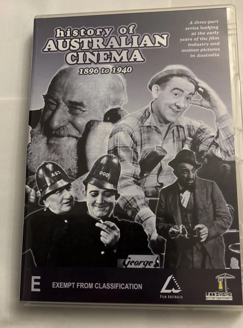 THE HISTORY OF AUSTRALIAN CINEMA 1896 To 1940 DVD Documentary REGION 2 ...