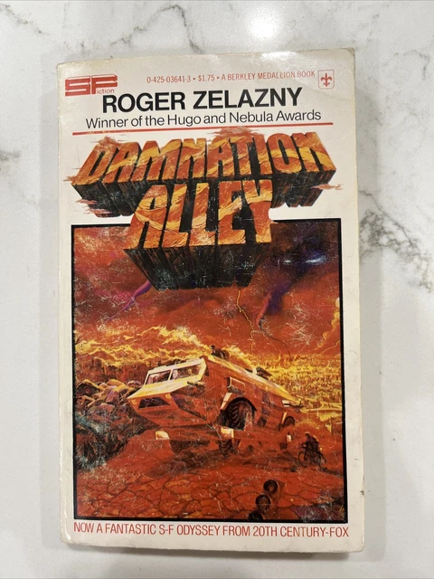 DAMNATION ALLEY (1977) Roger Zelazny Berkley Medallion Edition £5.75 ...