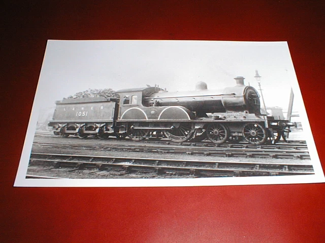 LOCO PHOTO NER LNER BR 4-4-0 CLASS D20 No 1051 £1.50 - PicClick UK