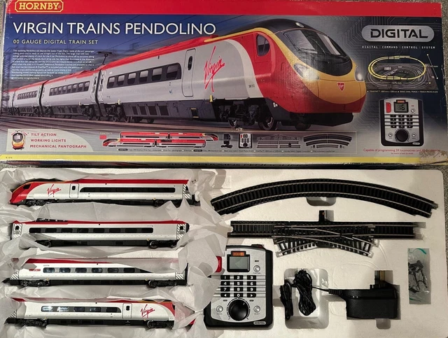 HORNBY VIRGIN TRAINS Pendolino - Digital Train Set - New/Unused in ...