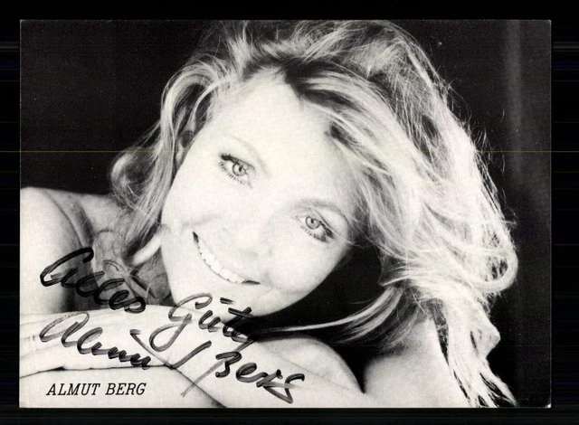ALMUT BERG AUTOGRAMMKARTE Original Signiert # BC 210319 EUR 6,99 ...