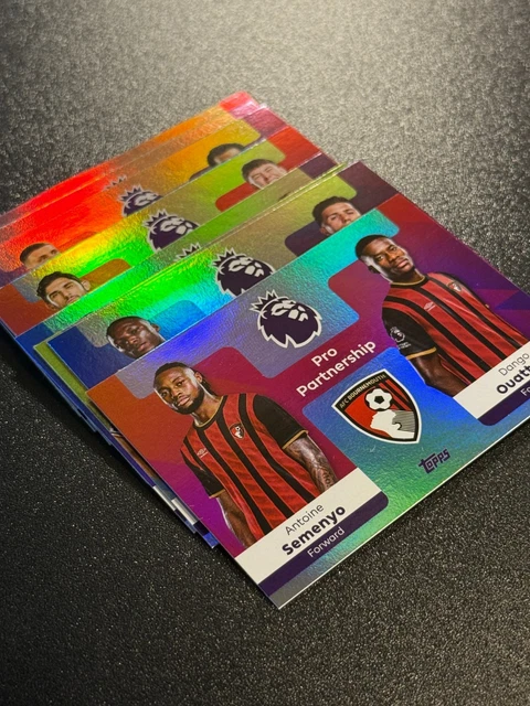PRO PARTNERSHIP TOPPS Premier League Cards 2025/2026 25/26 *Pick your ...