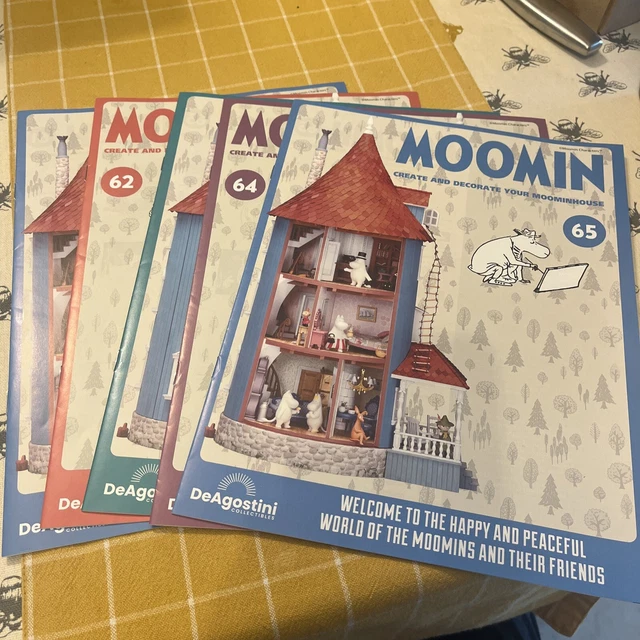 DE AGOSTINI MOOMIN House Building Kit 61-65 £25.00 - PicClick UK