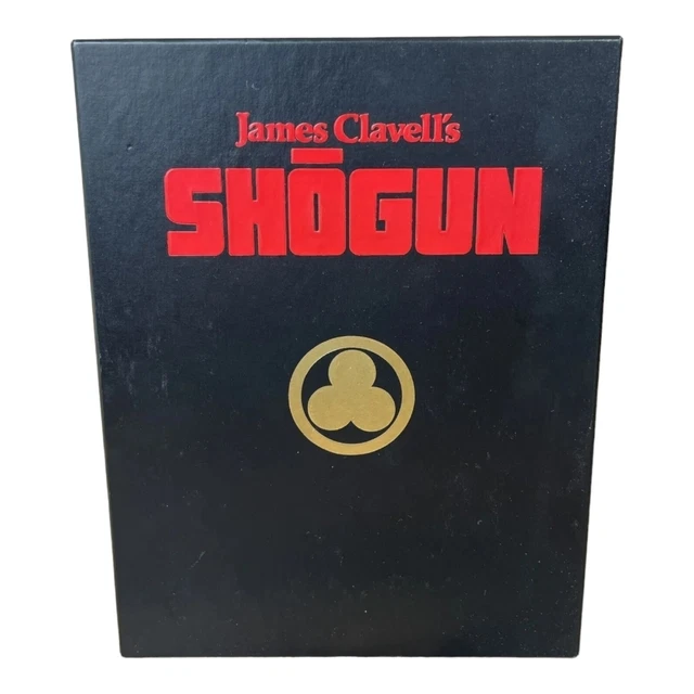 SHOGUN JAMES CLAVELL'S VHS Deluxe Box Set 4 bandes VHS 1980 pleine ...