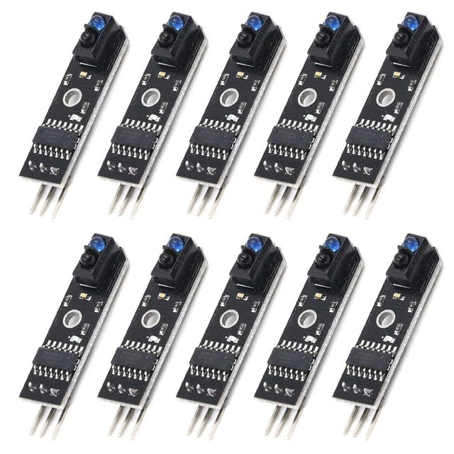 TCRT5000 INFRARED LINE Tracking Sensors 10pcs for Obstacle Detection ...
