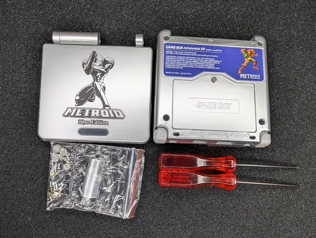 NINTENDO METROID SHELL Game Boy Advance SP Replacement Housing GBA £16. ...