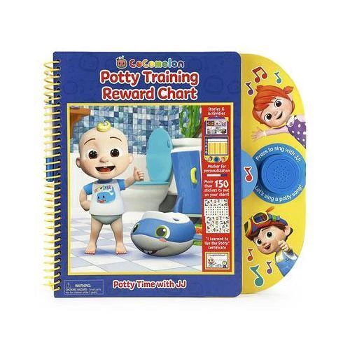 COCOMELON POTTY TRAINING Reward Chart by Cottage Door Press (editor) £ ...