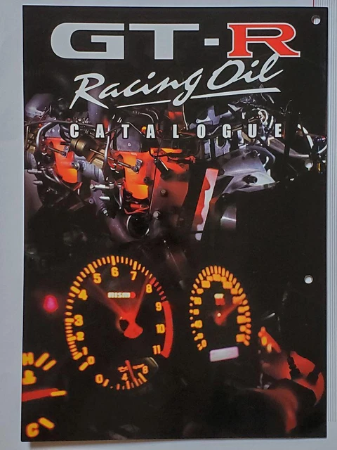 RARE NISMO R34 Gt-R And Others Racing Oil Catalog £154.57 - PicClick UK