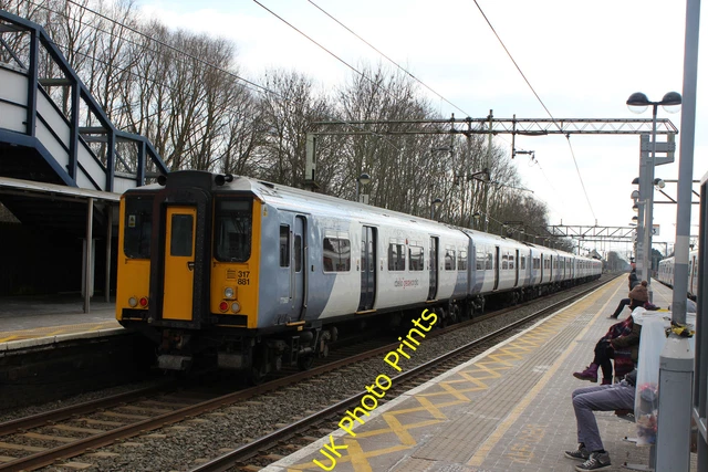 PHOTO 12X8 ABELLIO train at Cheshunt station Abellio services from ...