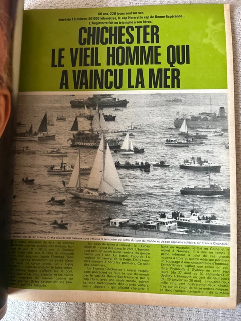 PARIS MATCH N°948 10/06/1967 Israel Guerre Johnson Kennedy Chichester ...