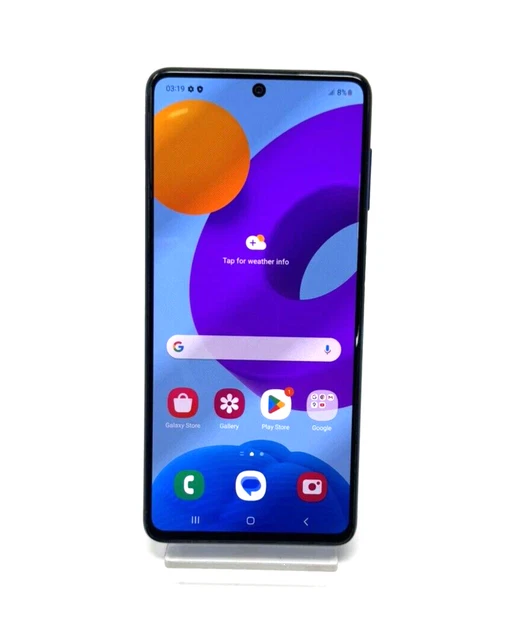 SAMSUNG GALAXY M52 5G M526B/DS - Dual SIM - Blue 128GB - Factory ...