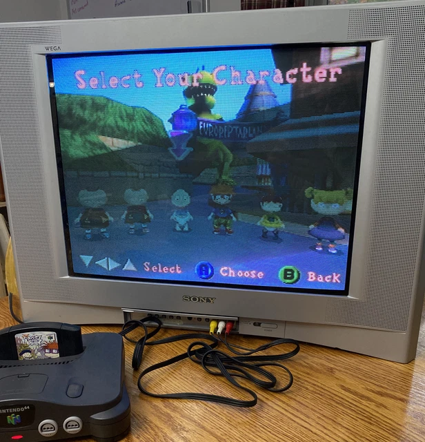 SONY CRT TRINITRON Wega Television TV 24" KV-24fv300 Retro Gaming Tv ...