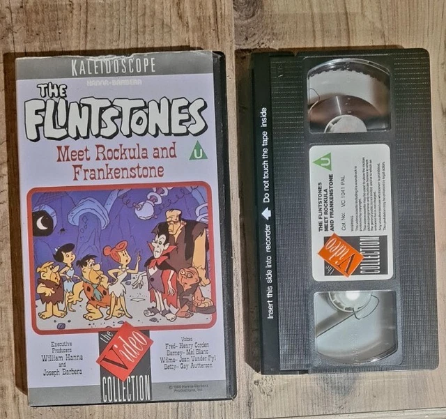 FLINTSTONES - MEET Rockula And Frankenstone (VHS) £8.00 - PicClick UK