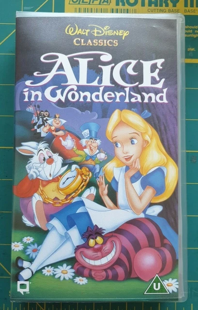 WALT DISNEY CLASSICS ALICE IN WONDERLAND (VHS, ) [PAL] EUR 1,81 - PicClick FR