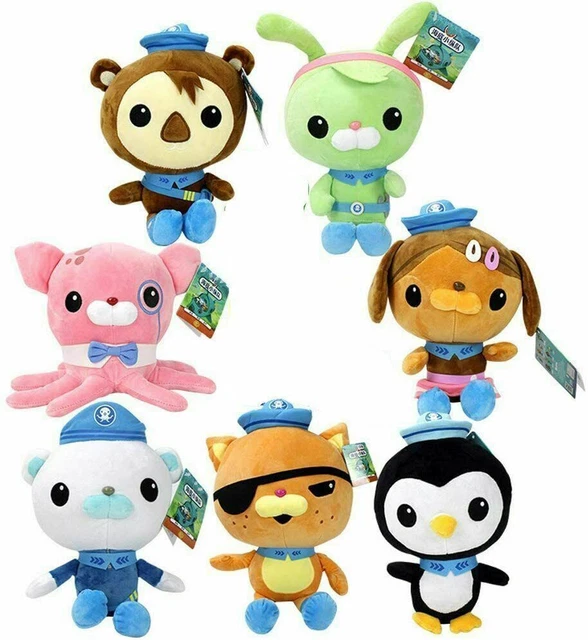THE OCTONAUTS OCTO Crew Pack Barnacles Peso Cute Stuffed Plush Doll Toy ...