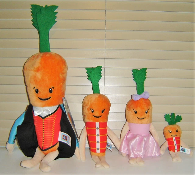 ALDI KEVIN THE Carrot & Kids Greatest Showman Christmas Soft Plush Toys ...