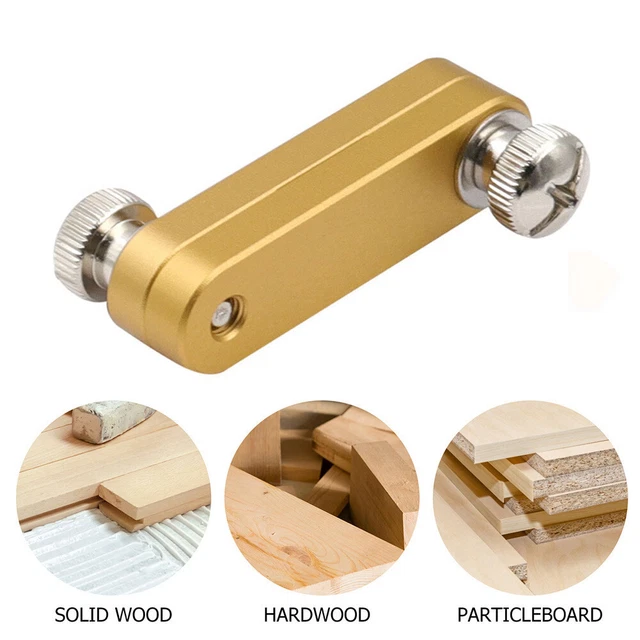 STEEL RULER POSITIONING Block Adjustable Measuring Marking Gauge for ...