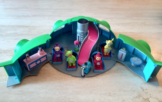 ***1996 TELETUBBIES HOME Hill House Tubbytronic Superdome Complete ...