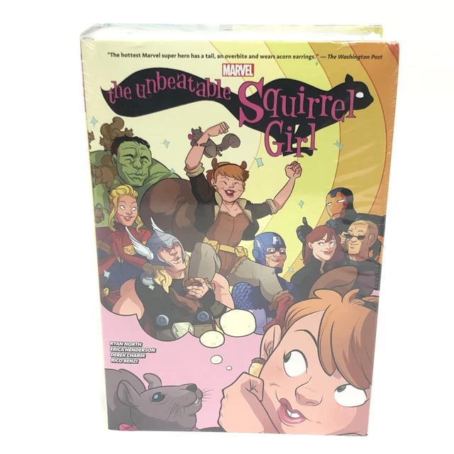 UNBEATABLE SQUIRREL GIRL Omnibus New Marvel Comics HC Hardcover Sealed ...
