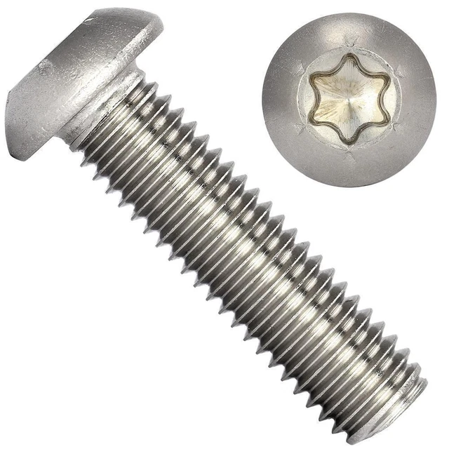 M12 PAN HEAD Screws Stainless Steel A2 V2A Hex Socket ISO 7380 Pan Head ...