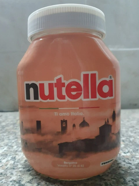 NUTELLA VASETTO 900 Gr.-Edizione Limitata Italia Ti Amo- 25 Di 42 ...