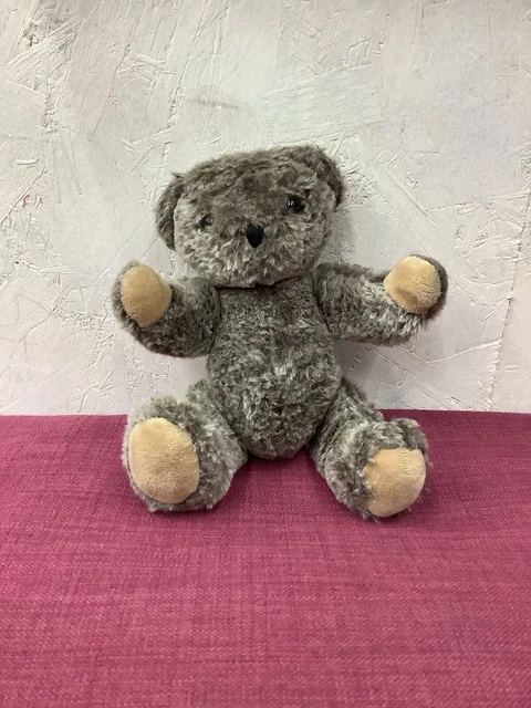 REGAL TOYS ARCHIE Teddy Bear jointed Plush Soft Toy 19cm Grey £9.00 - PicClick UK