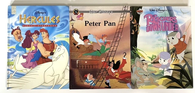 WALT DISNEY COLLECTION - Hercules, Peter Pan & The Rescuers Down Under ...