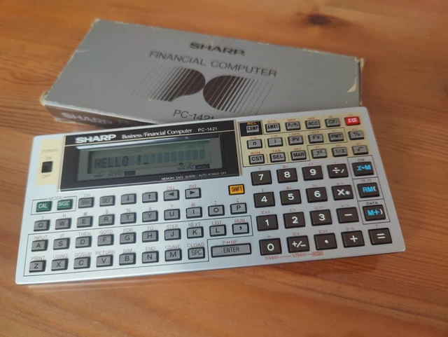 POCKET COMPUTER SHARP PC-1425 EUR 100,00 - PicClick ES