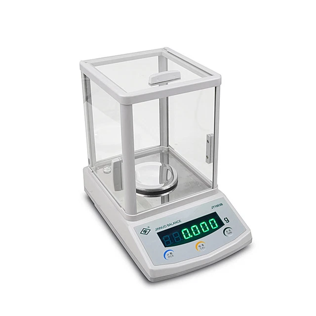 220V PRECISION LAB Digital Analytical Balance Scale 1mg 100*0.001g w ...