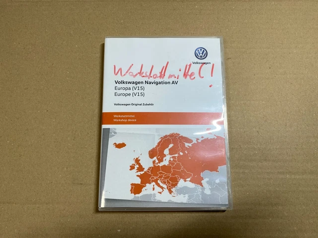 NEW GENUINE VW Volkswagen Navigation Update Navi V15 SD Card ...