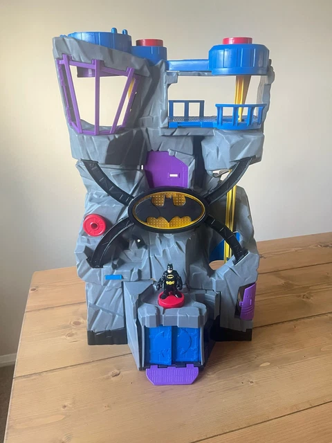 IMAGINEXT FISHER-PRICE BAT Cave DC Batman Batcave Playset With Batman ...