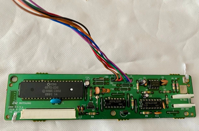 KEYBOARD PCB (06 91 Csg ) / Controller/ Mitsumi Amiga 500 Or A500 #05 ...