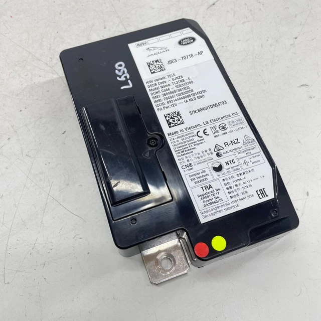 DISCOVERY SPORT L550 Telematics Control Unit J9C3-70718-Ap Ecu Module ...